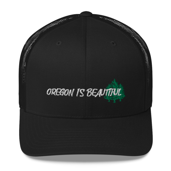 1-1) OREGON IS BEAUTIFUL - TRUCKER HAT - Oregon is Beautiful